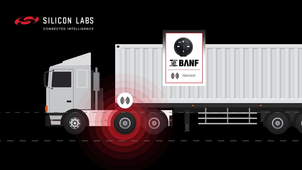 BANF’s iSensor TPMS uses Bluetooth SoC to Improve AV Fleets - Silicon Labs