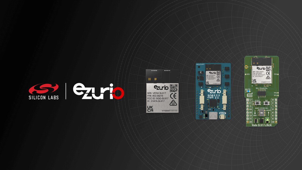 Ezurio Expands Wi-Fi Development Support with Veda SL917 Module ...