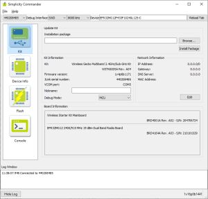 Simplicity Commander - Silicon Labs