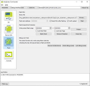Simplicity Commander - Silicon Labs