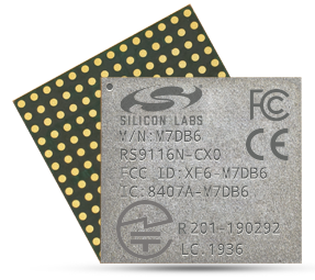 RS9116N-DB00-CC0 Dual Band Wi-Fi Transceiver - Silicon Labs