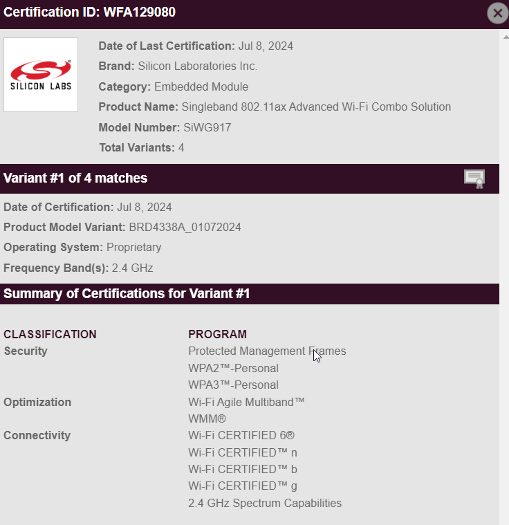 Wi-Fi Developer Journey - Silicon Labs