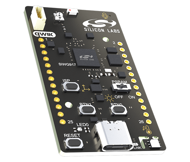 SiWx917-DK2605A - SiWx917 Wi-Fi 6 and Bluetooth LE Dev Kit - Silicon Labs