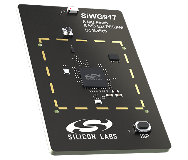 SiWx91x-RB4342A Wi-Fi 6 and Bluetooth LE SoC Radio Board - Silicon Labs