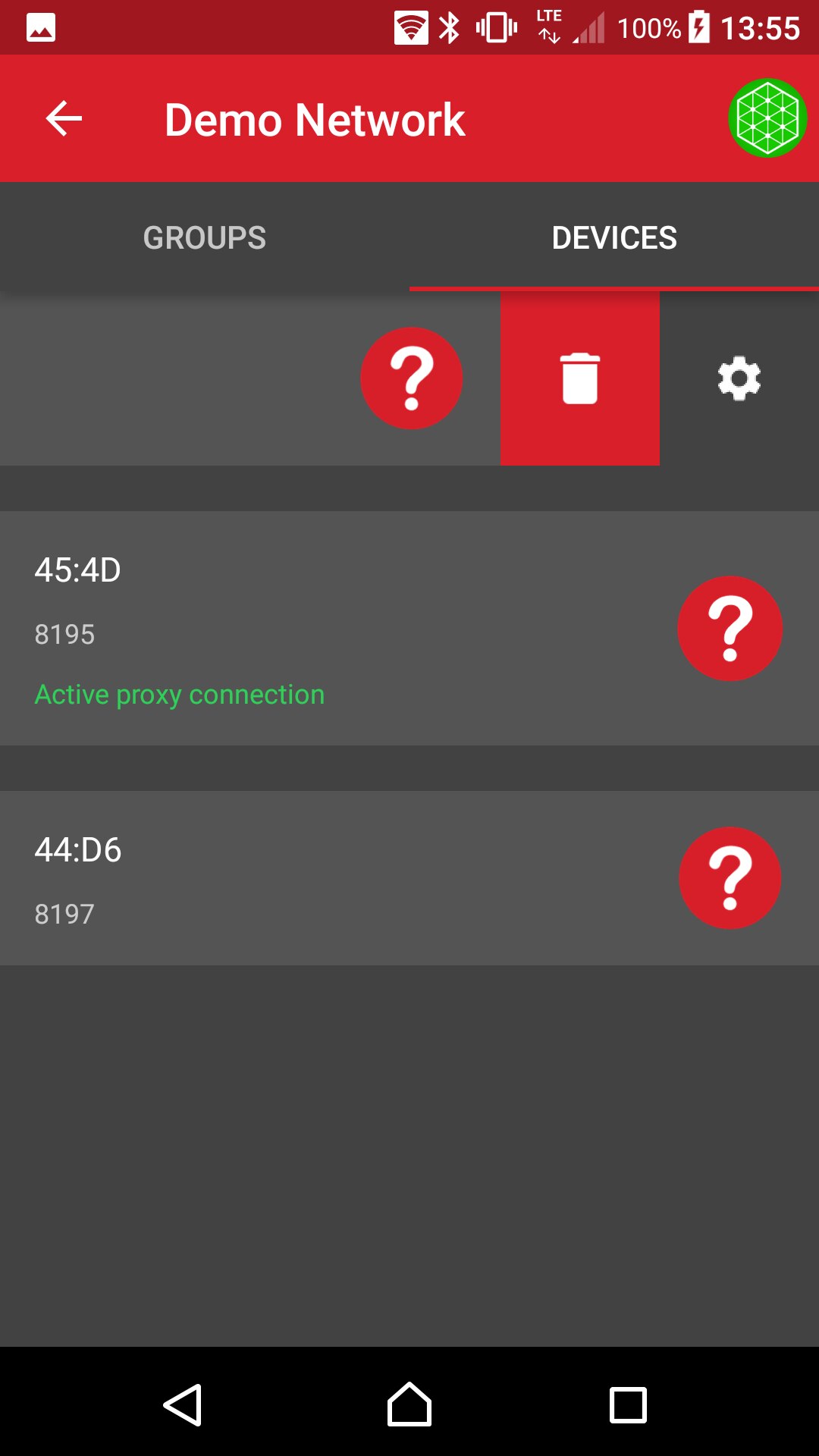 Bluetooth Mesh Android and iOS Mobile Applications - Silicon Labs
